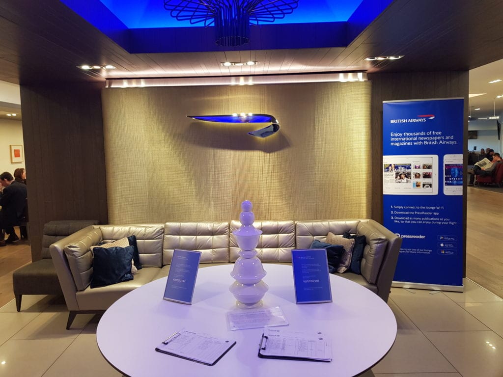 Lounge Review: British Airways Lounge Edinburgh