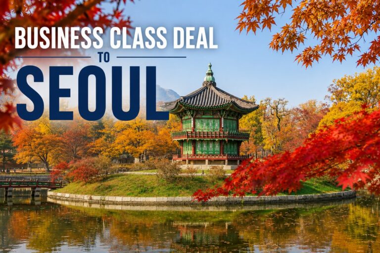 Business Class Deal: Madrid to Seoul 1595€ Round Trip