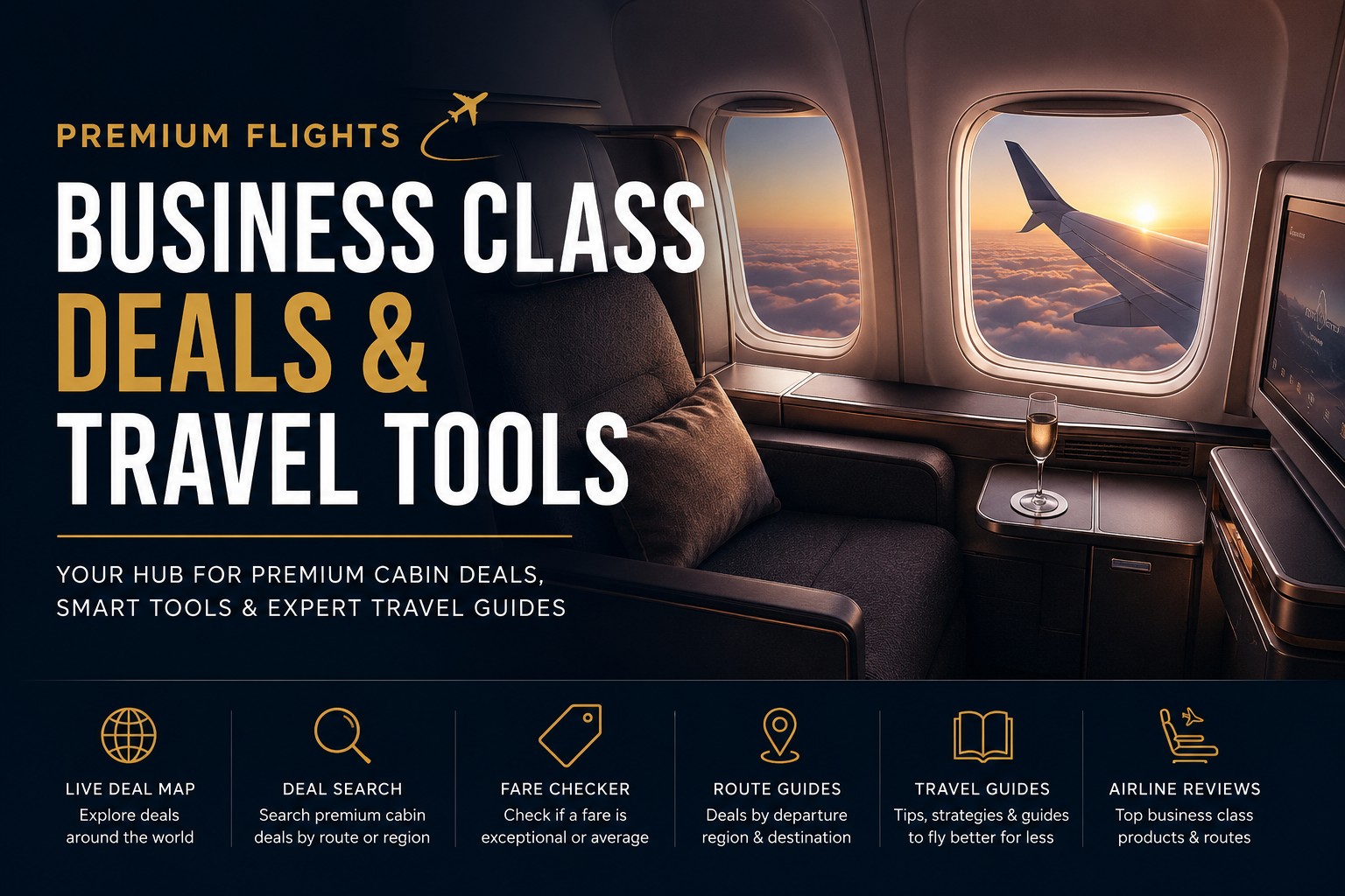 Business Class Deals & Travel Tools
